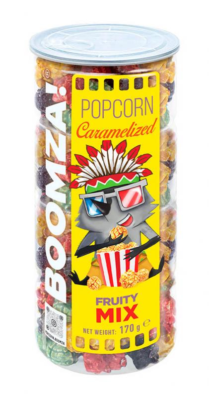 Popcorn Boomza Fruity Mix 170g - HYVEco Eshop - Specializovaný obchod s ...